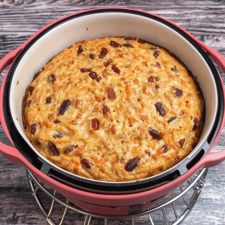 Instant Pot Carrot Cake Recipe: Moist & Flavorful Dessert Instant Pot ...